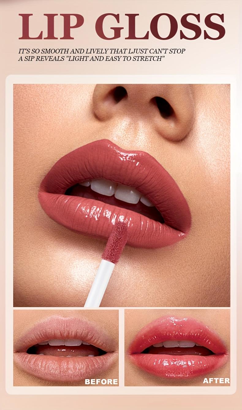 Meidian 10pcs Non-Transfer Lip Gloss Set, Long Lasting Waterproof Matte ...
