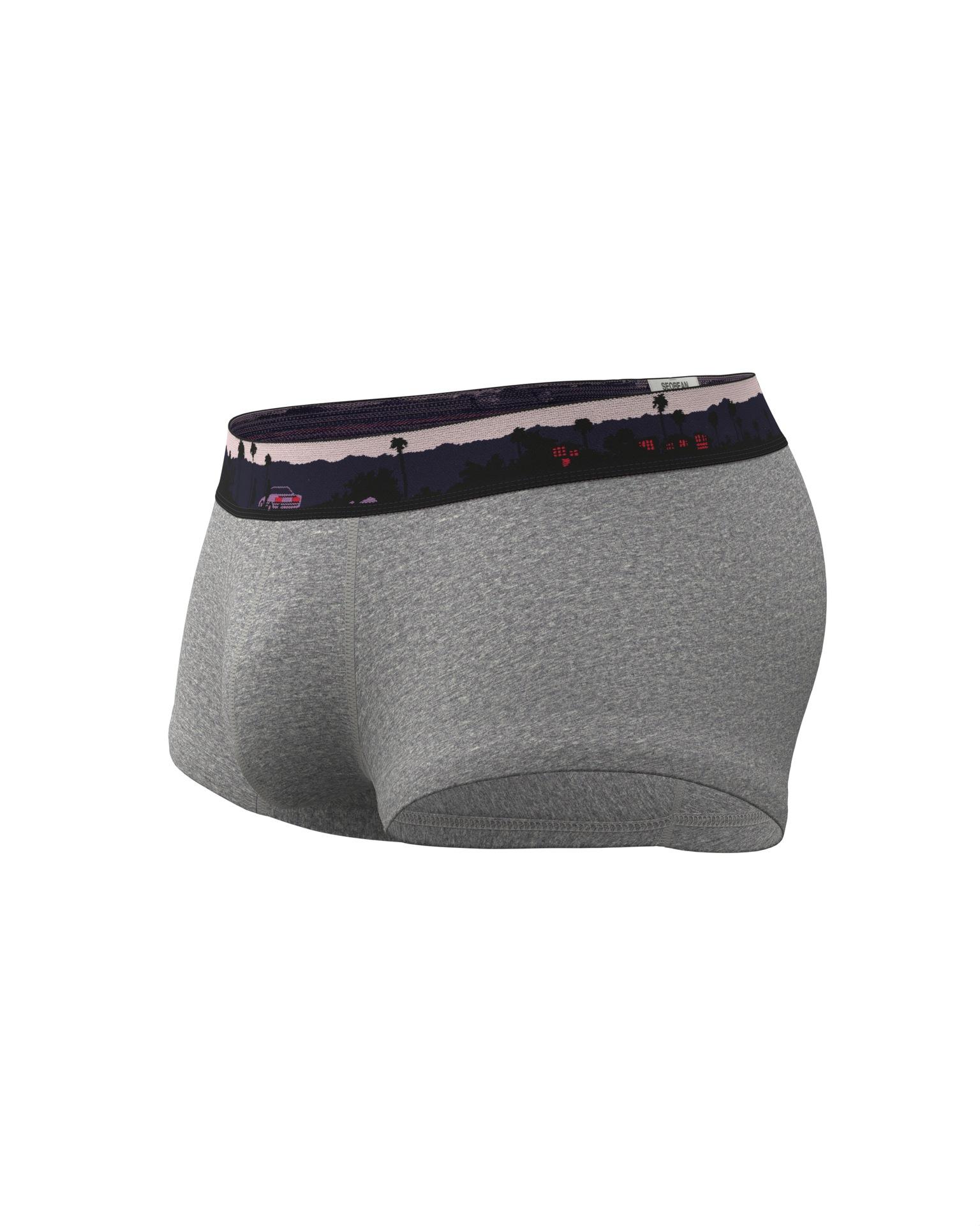 Cross-border Xibin seobean men's underwear men's boxers trendy solid ...