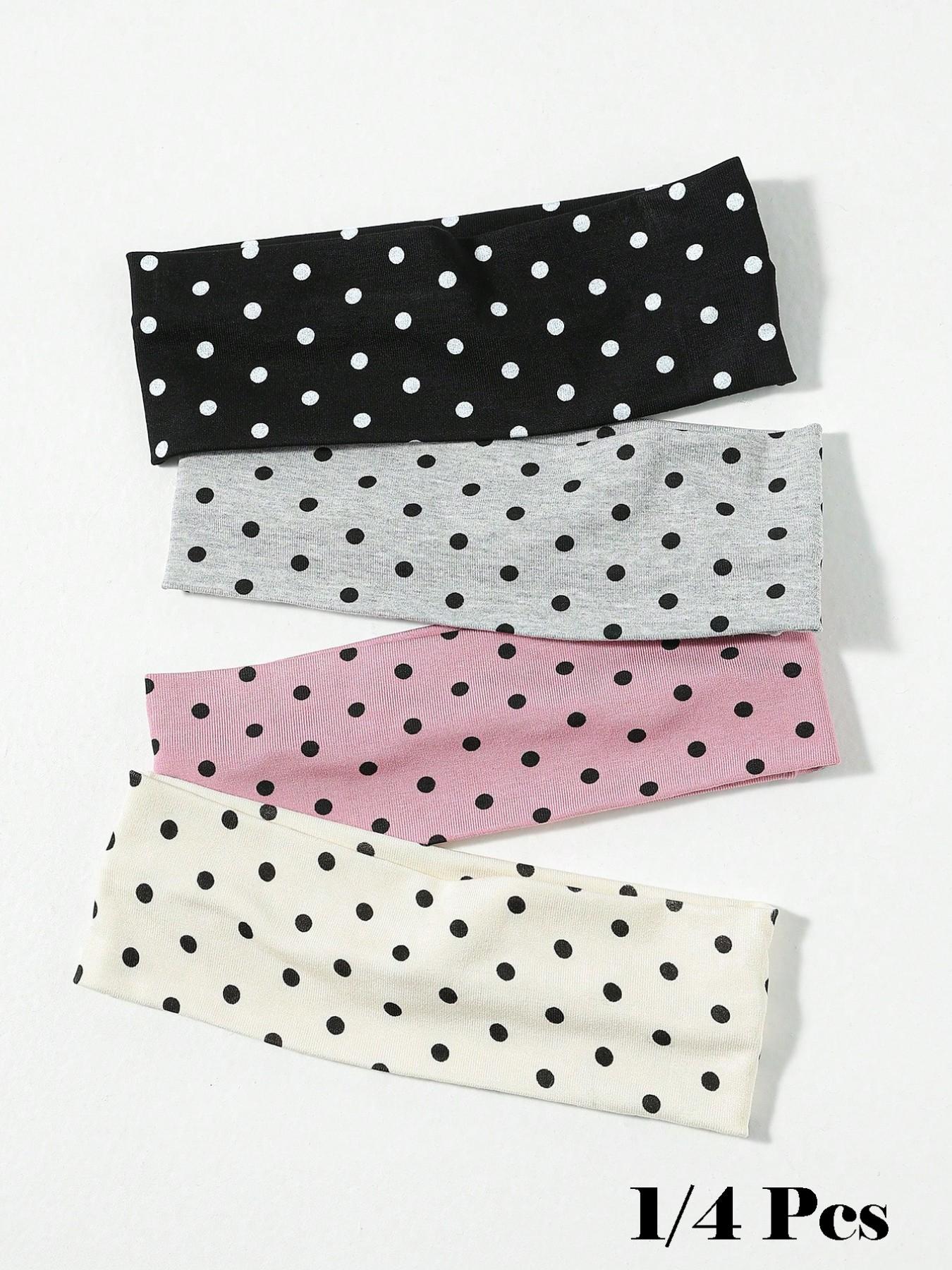 Polka Dot Headband, Simple Casual Hair Accessory for Women and Girls ...