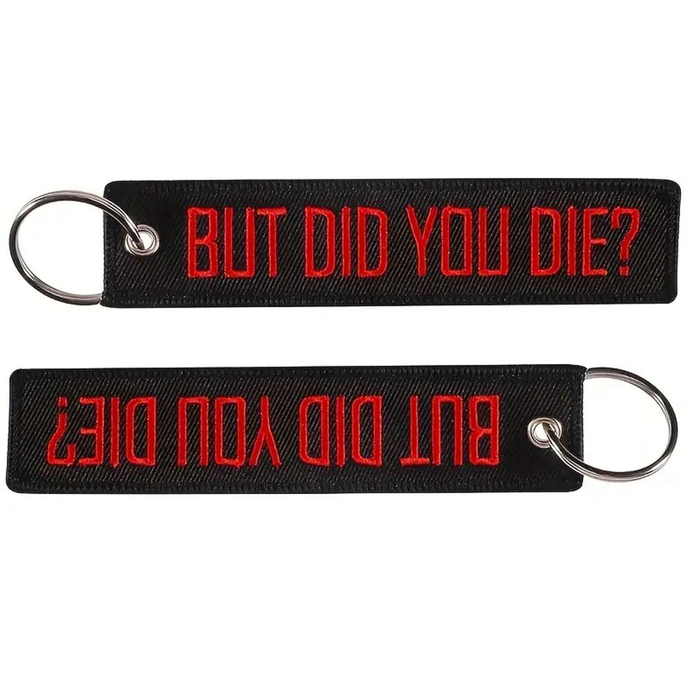 Fashionable Letter Pattern Keychain (1 Count), Summer Simple and ...