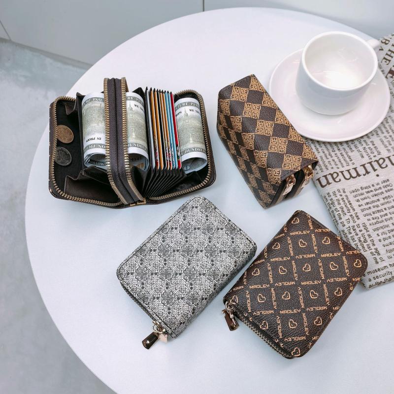 Fashionable heart-shaped pattern wallet，2025 New Style Casual Versatile ...