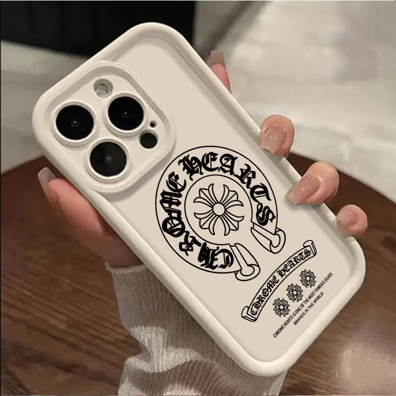 Retro Horseshoe Pattern Phone Case for iPhone 13-17 Pro Max, Shockproof ...