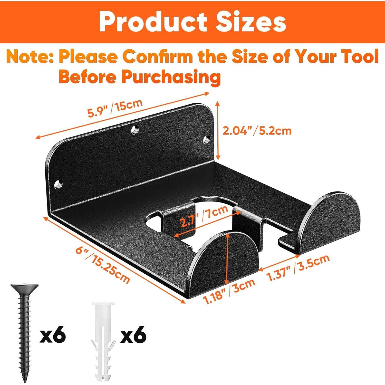 Weedeater Hanger,2 Pack Garage Tool Organizer Storage Trimmer Rack for ...