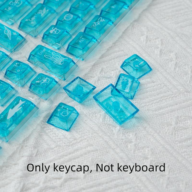 Mountain Lake Keycaps, PC translucent, cherry height, Dual-Color ...
