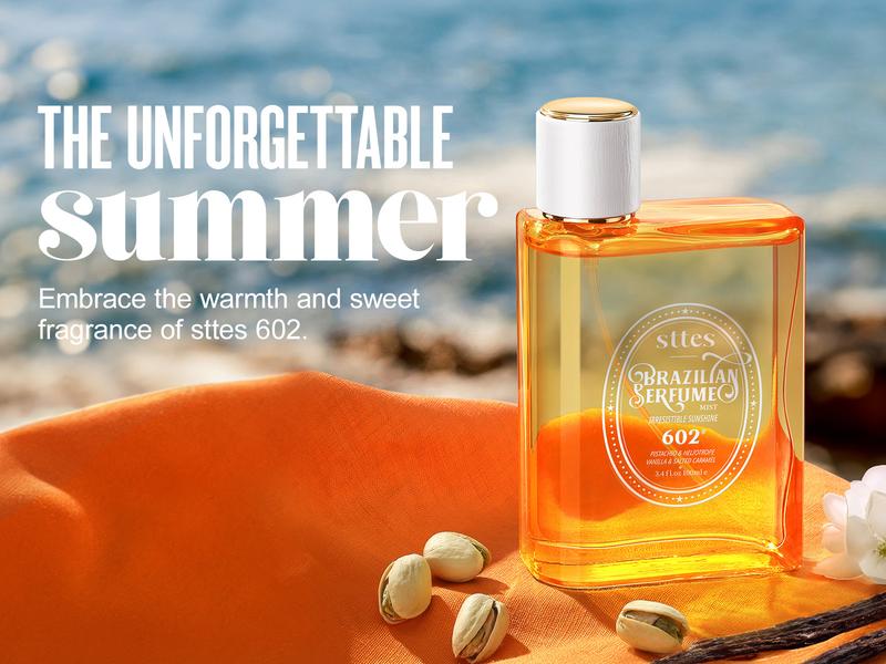 Sttes Perfume 602#（Irresistible Sunshine） - Eau De Perfume 100ml (3.4fl ...