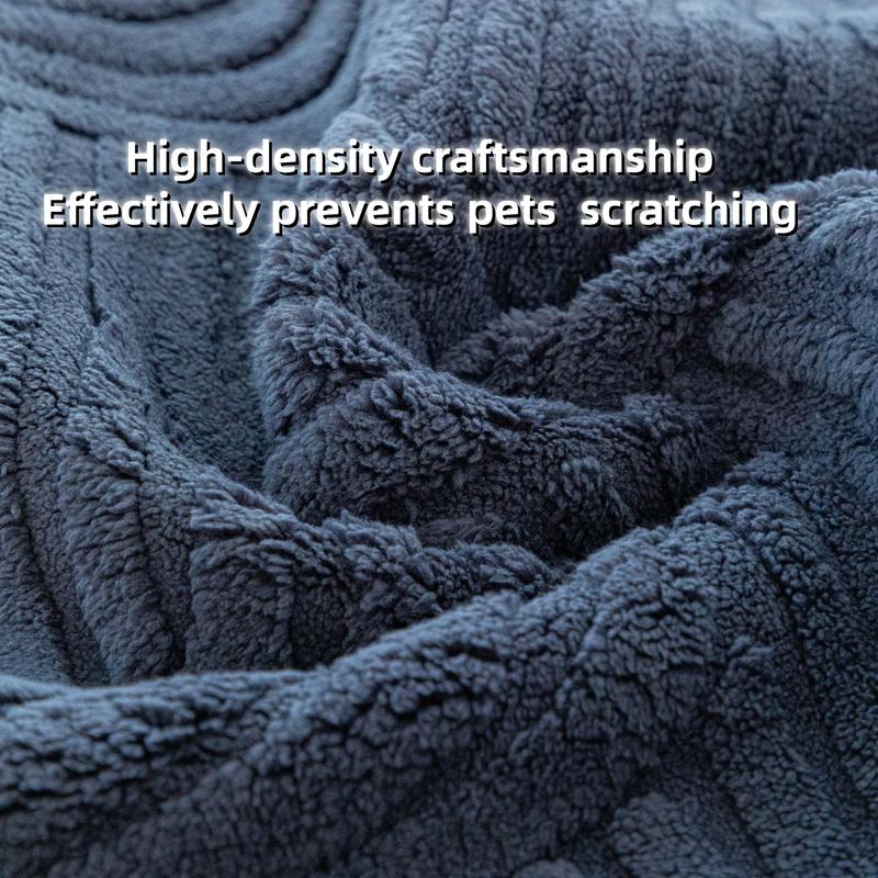 2 Pcs Luxury Sofa Cushion Cover Set,Non Slip Quilted Couch Protector ...