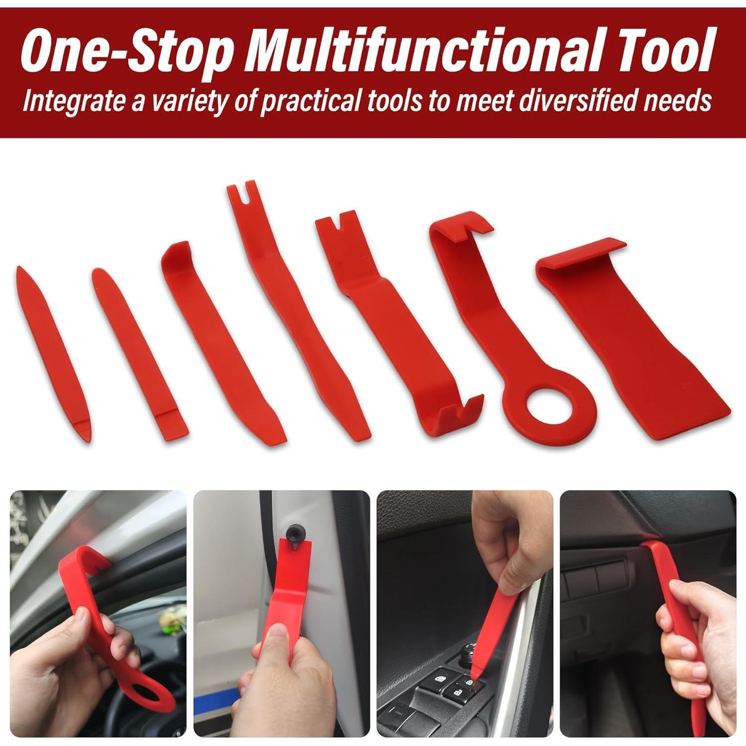 Portable Tool Kit, Multifunctional Stainless Steel Tools with J-Hook,17 ...