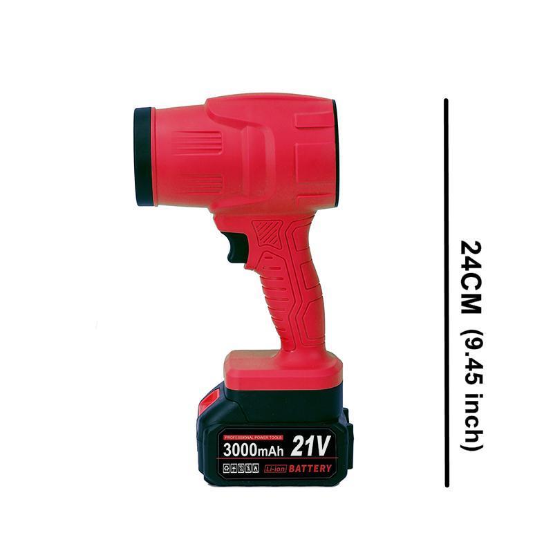 Turbo Jet Blower - Powerful Handheld Cordless Snow and Leaf Blower ...