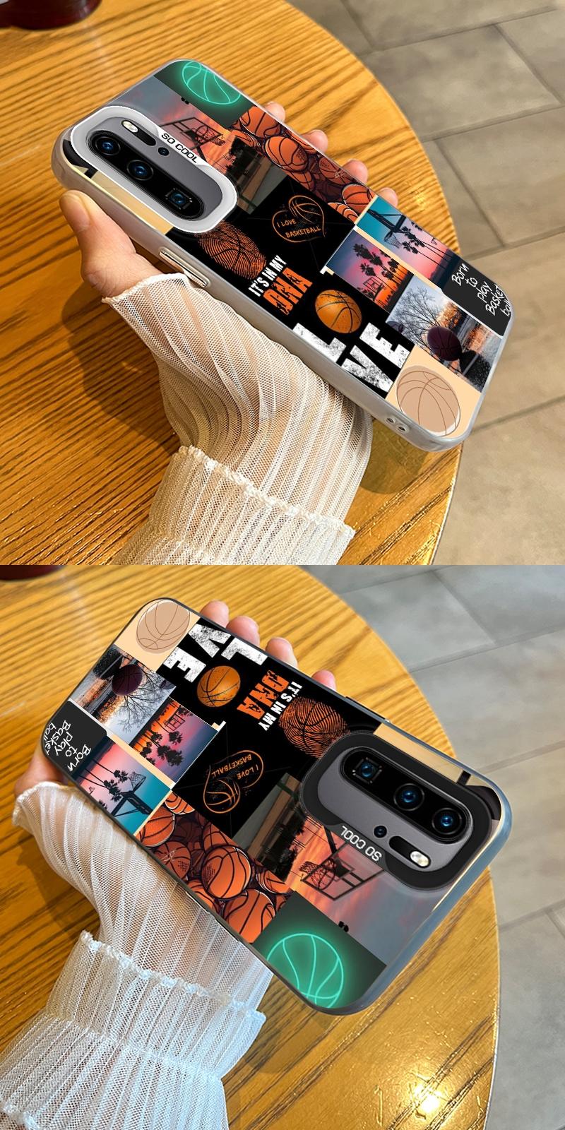 Sunset Palms Court Palm Pattern Case suitable for Huawei P30 P40 PRO ...