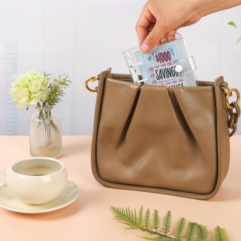 1000 Dollar Saving Challenge, Little Bitty Bucks 500 Savings Book, Mini ...