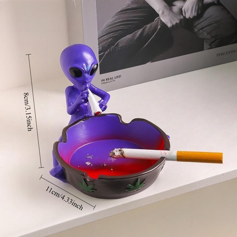 1pc, Ashtray, Exquisite Alien Creative Ashtray, Alien Personalized ...