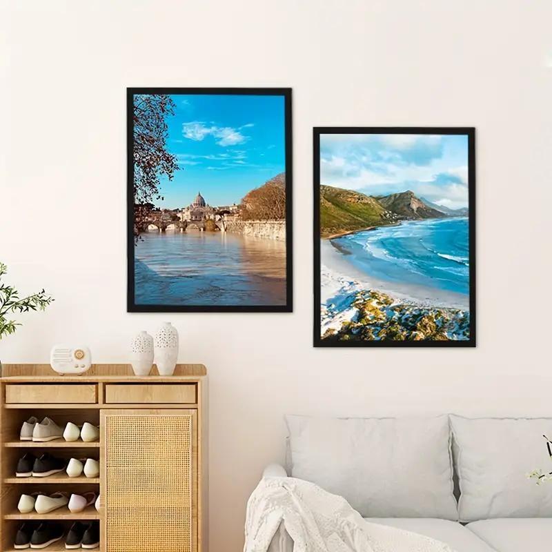 Yitape Diamond Painting Frame Magnetic Self-Adhesive Wall Sticker 12x16 ...