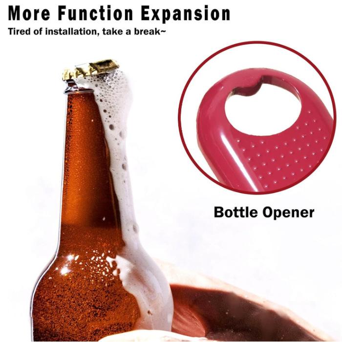 Multifunctional drywall panel lifter and drywall edge file, bottle ...