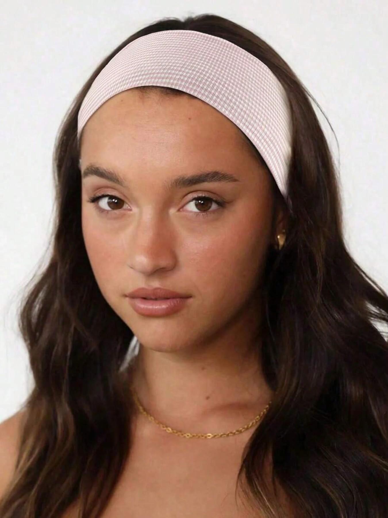 5pcs Fashionable Women's Soft Non-Slip Hairbands, Various Patterns ...