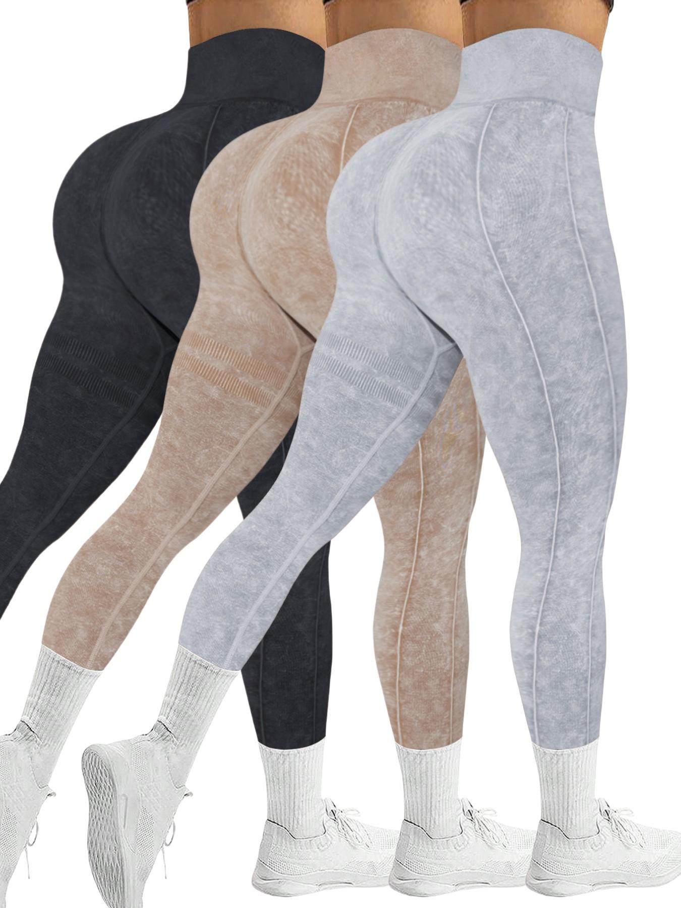 Women's High-Waisted Seamless Workout Leggings, High Waists Leggings ...