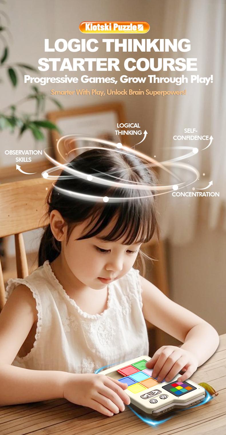 BRRRRT Huarongdao Smart Puzzle, Electronic Sliding Puzzle Game ...