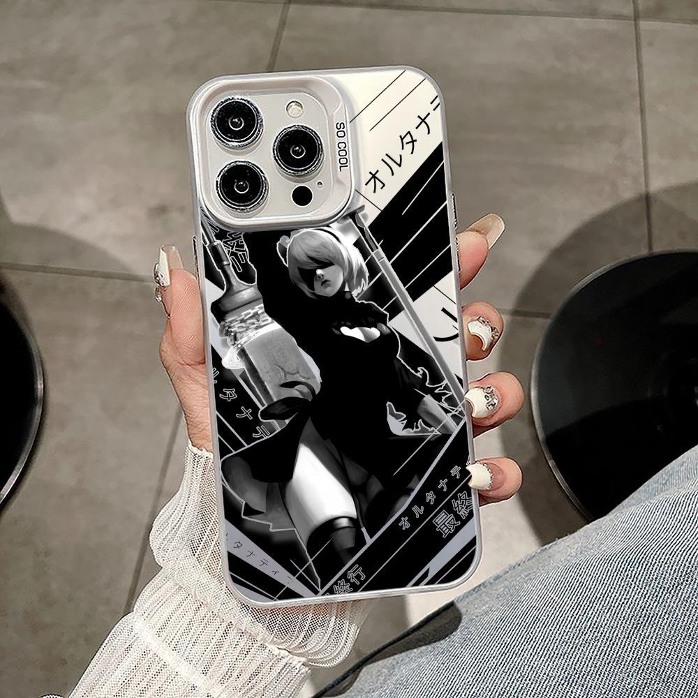 game NieR Automata Phone Case For iPhone 11 12 13 14 15 16 17 Pro Max ...