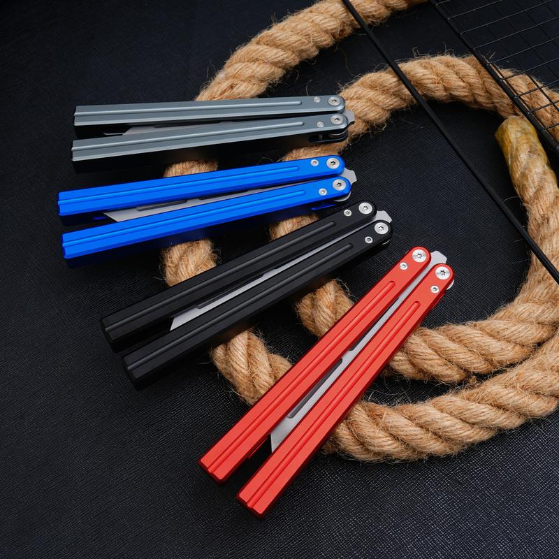 Aluminum Alloy Handle Butterfly Trainer, Fun Hand Swinging Toy ...