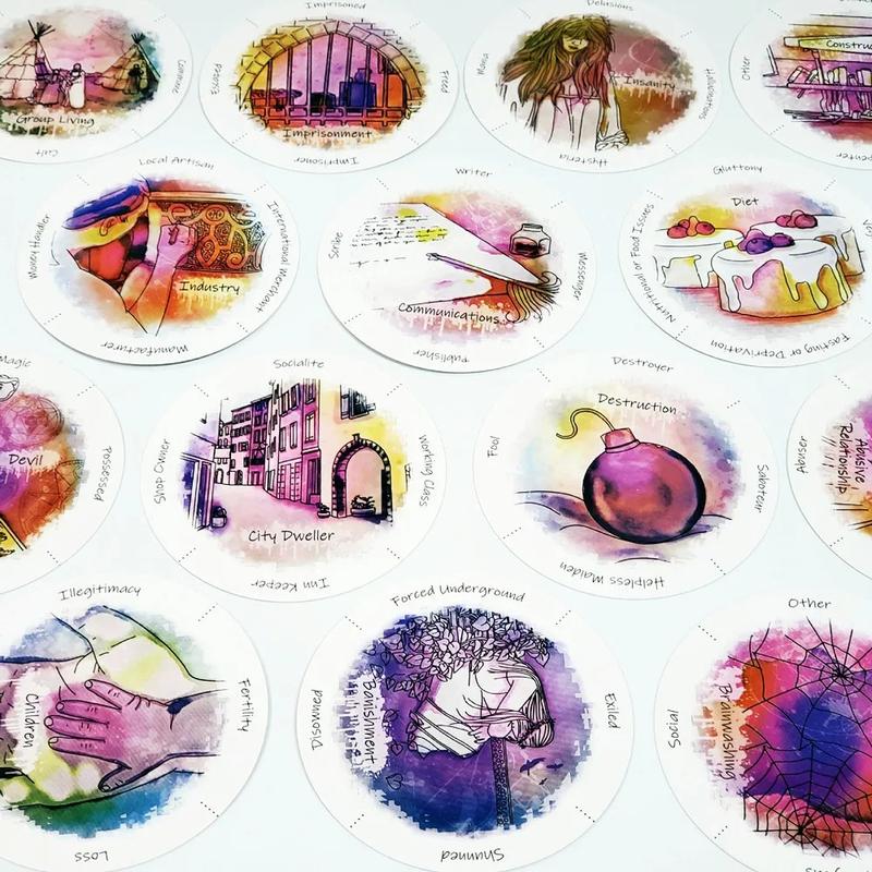 60 Cards Uncover Your Past Lives Oracle Fortune Telling Game Card ...