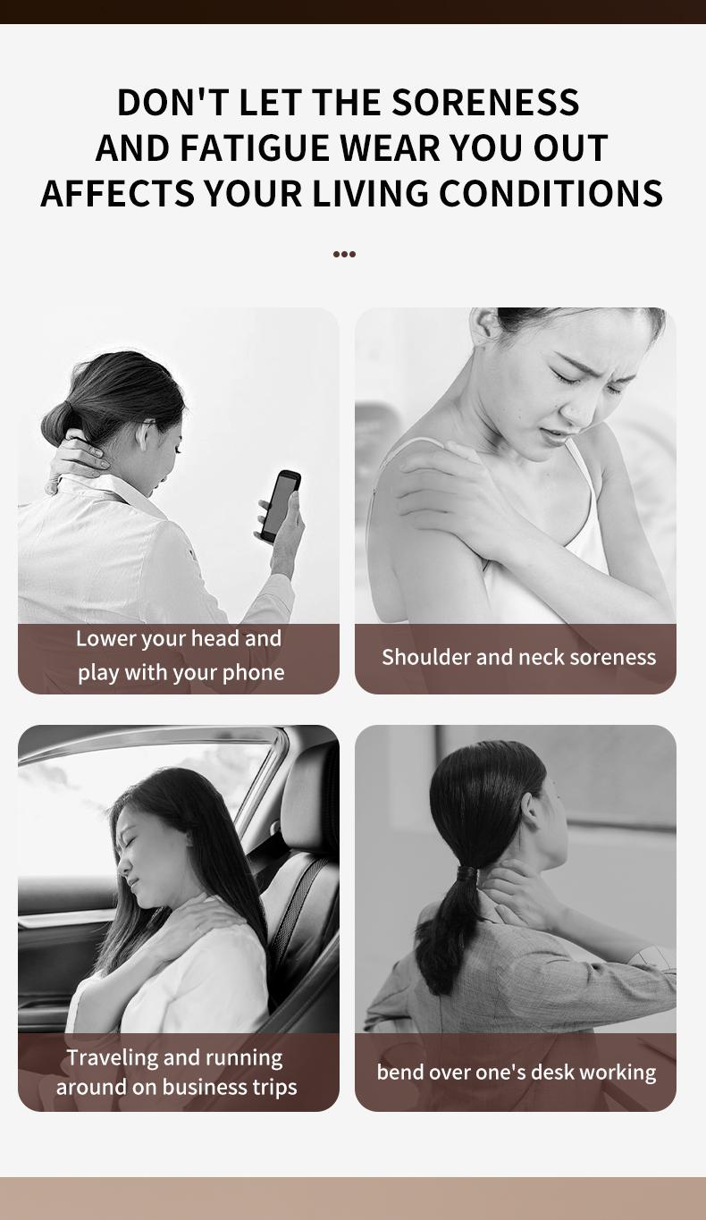 Hand-Mimic Shoulder Neck Back Massager with Heating & Deep Tissue ...