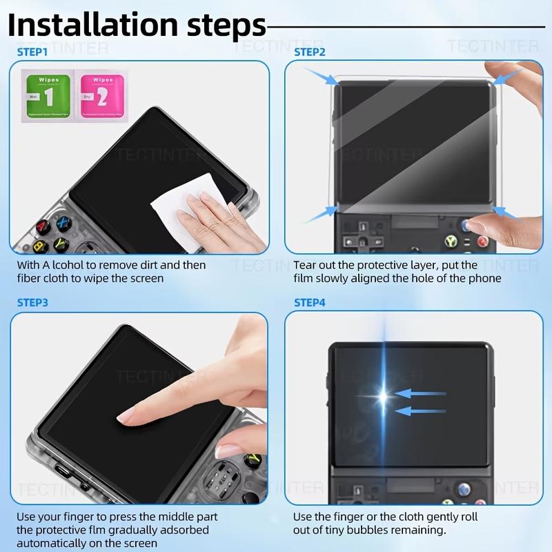 Tempered Glass Protector for R36s Game Console & Screen, Durable Shield ...