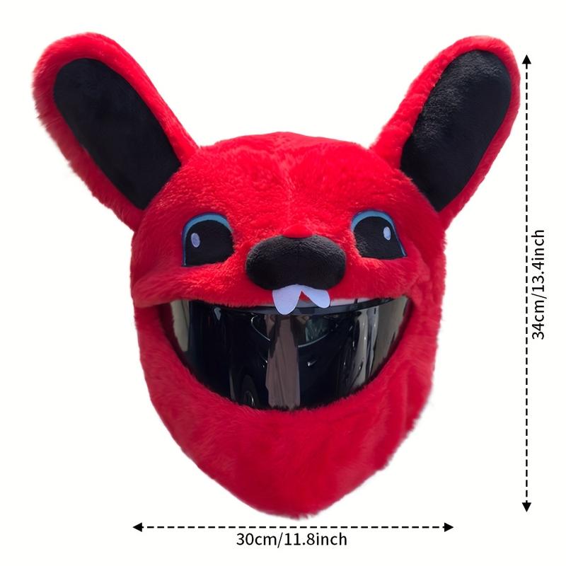 1pc Anti-Scratch Motorcycle Helmet Cover, Protective Headgear, Cartoon ...