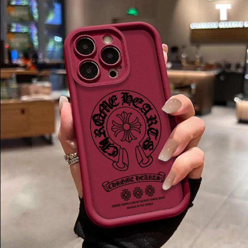 Retro Horseshoe Pattern Phone Case for iPhone 13-17 Pro Max, Shockproof ...
