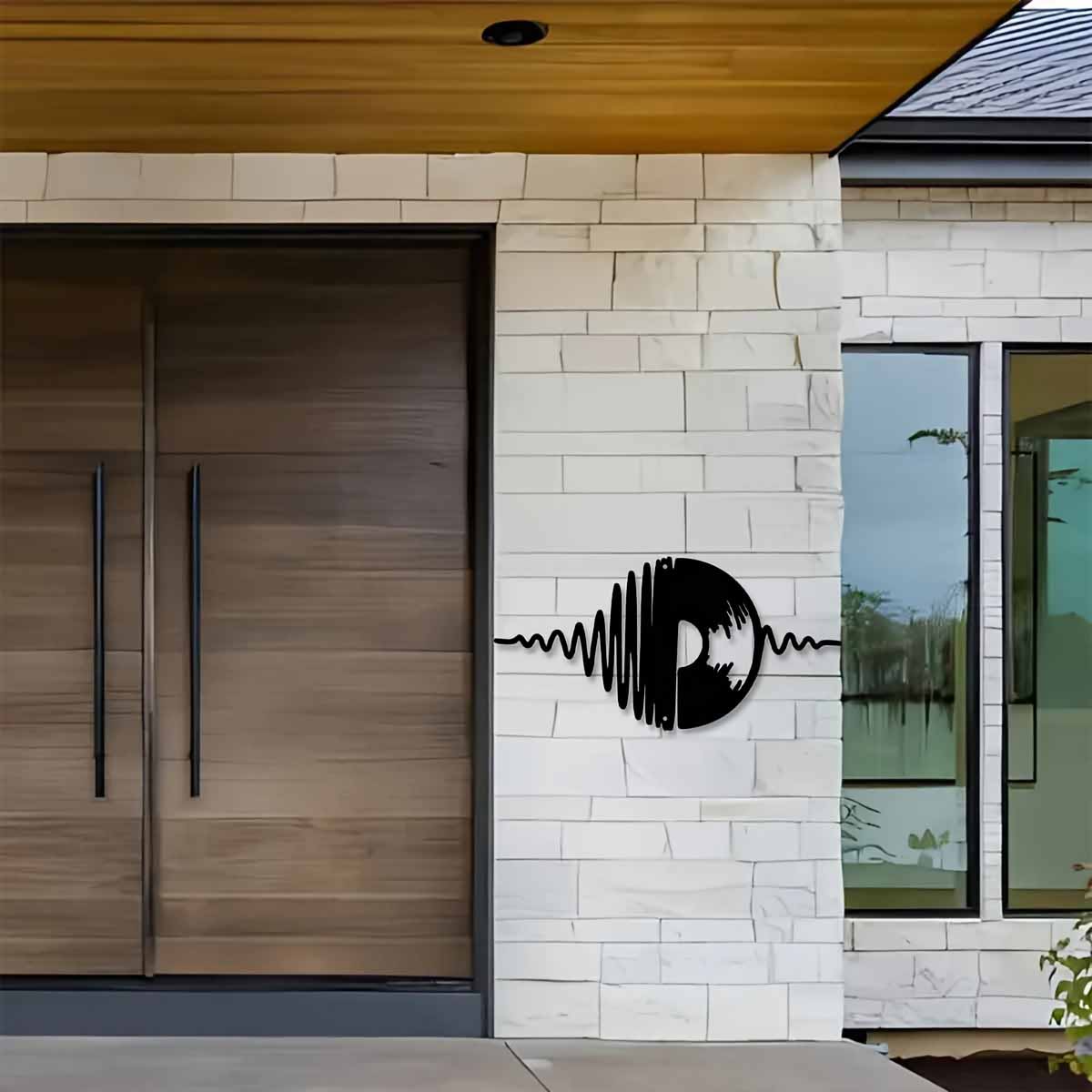 Music Note Design Wall Decor, Metal Wall Art, Wall Hanging Decor for ...