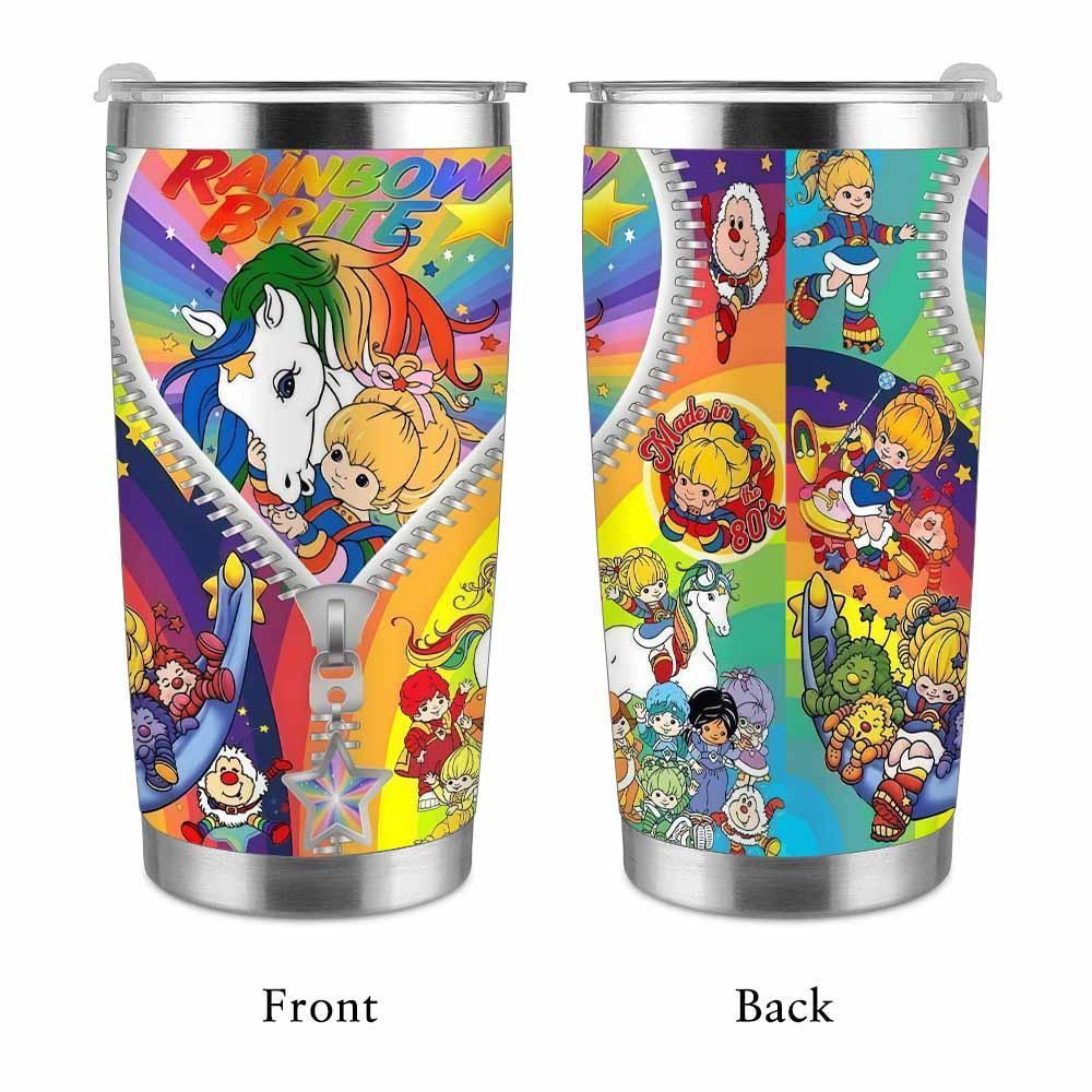 Rainbow Brite Car Cup (40oz/30oz/20oz) Nostalgic 80s Cartoon Character ...