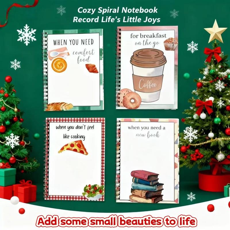 DIY Spiral Bound Christmas Gift Card Album Book, Surprise Page, Student ...