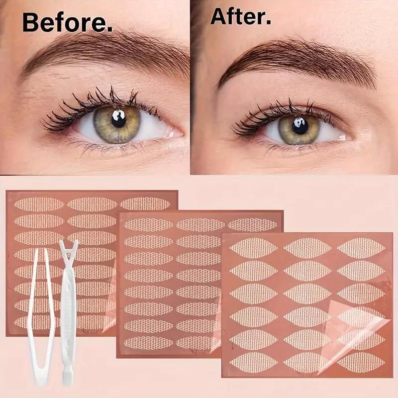 180pcs/240pcs/480pcs Lace Eyelid Stickers, Eyelid Tape, European Large ...