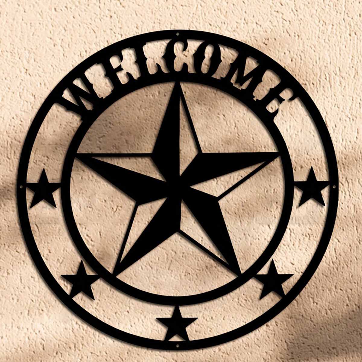 Lone Star Design Wall Art, Metal Wall Decor, Wall Hanging Decor for ...