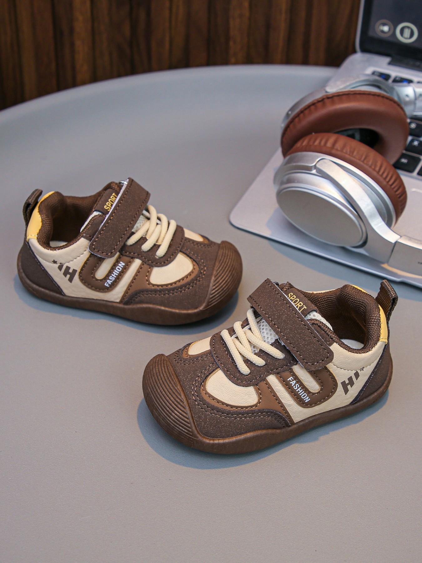 2026 New Trendy Kids Sport Shoes, Breathable Mesh Velcro & Dual Laces ...
