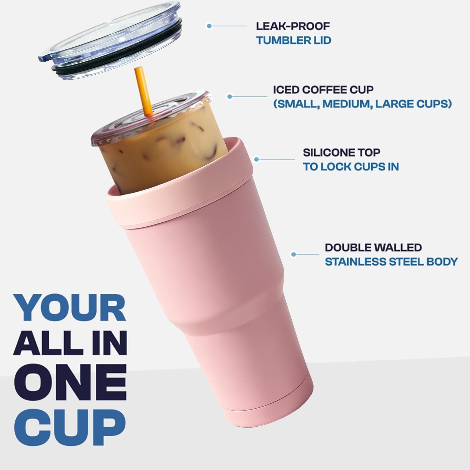 Sweet Cherry Insulated Tumbler | 32oz Stainless Steel Travel Cup with ...