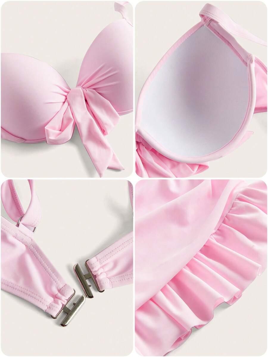 Women's 3 Piece Bikini Sets Sexy Swimsuit High Waisted Bathing Suits ...