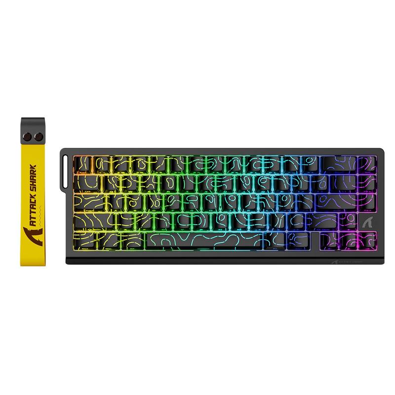 Attack Shark X68 HE Wired Gaming Keyboard, 8000Hz Rapid Trigger ...
