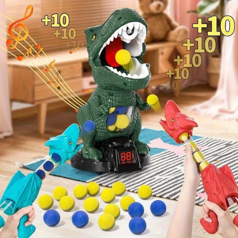 Dinosaur Launch Toy Game, Fun Elastic Shooting Model, Playful Design ...