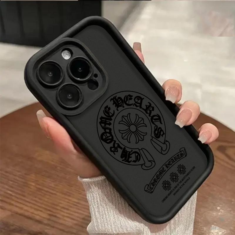 Retro Horseshoe Pattern Phone Case for iPhone 13-17 Pro Max, Shockproof ...