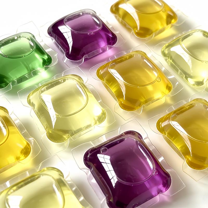 8g Giant Pods Mixed Color Laundry Detergent Beads, 10 Count Sample Pack ...
