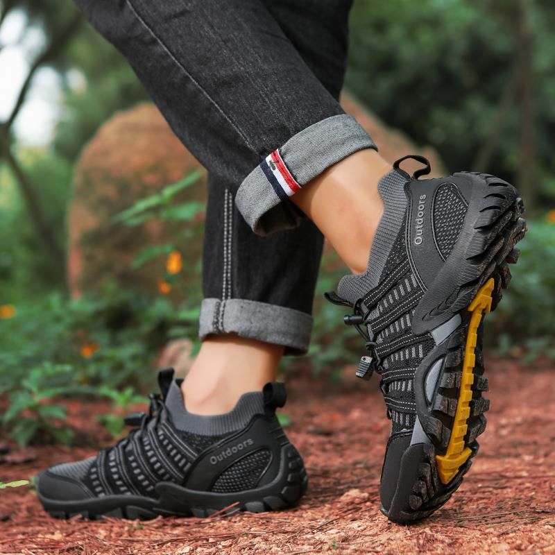 A pair of men's outdoor wading canyoning shoes, Durable Outdoor Hiking ...