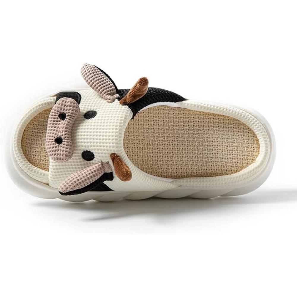 Cow Slippers Soft Kawaii Slippers for Women and Men Non Slip Quick ...