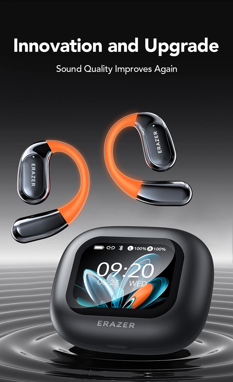 ERAZER XP15 Open Ear Translation Earbuds, Support 135 Languages ...