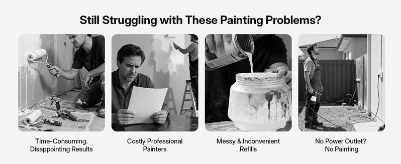 [Winter Special Offer]Tilswall Shark 700 Cordless Paint Sprayer for ...