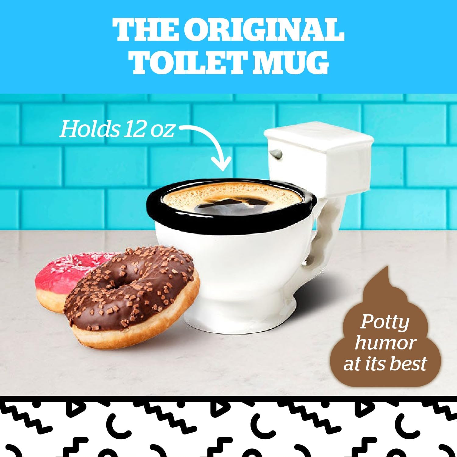 The Toilet Mug - Funny Coffee Cup - 12 Oz - TikTok Shop
