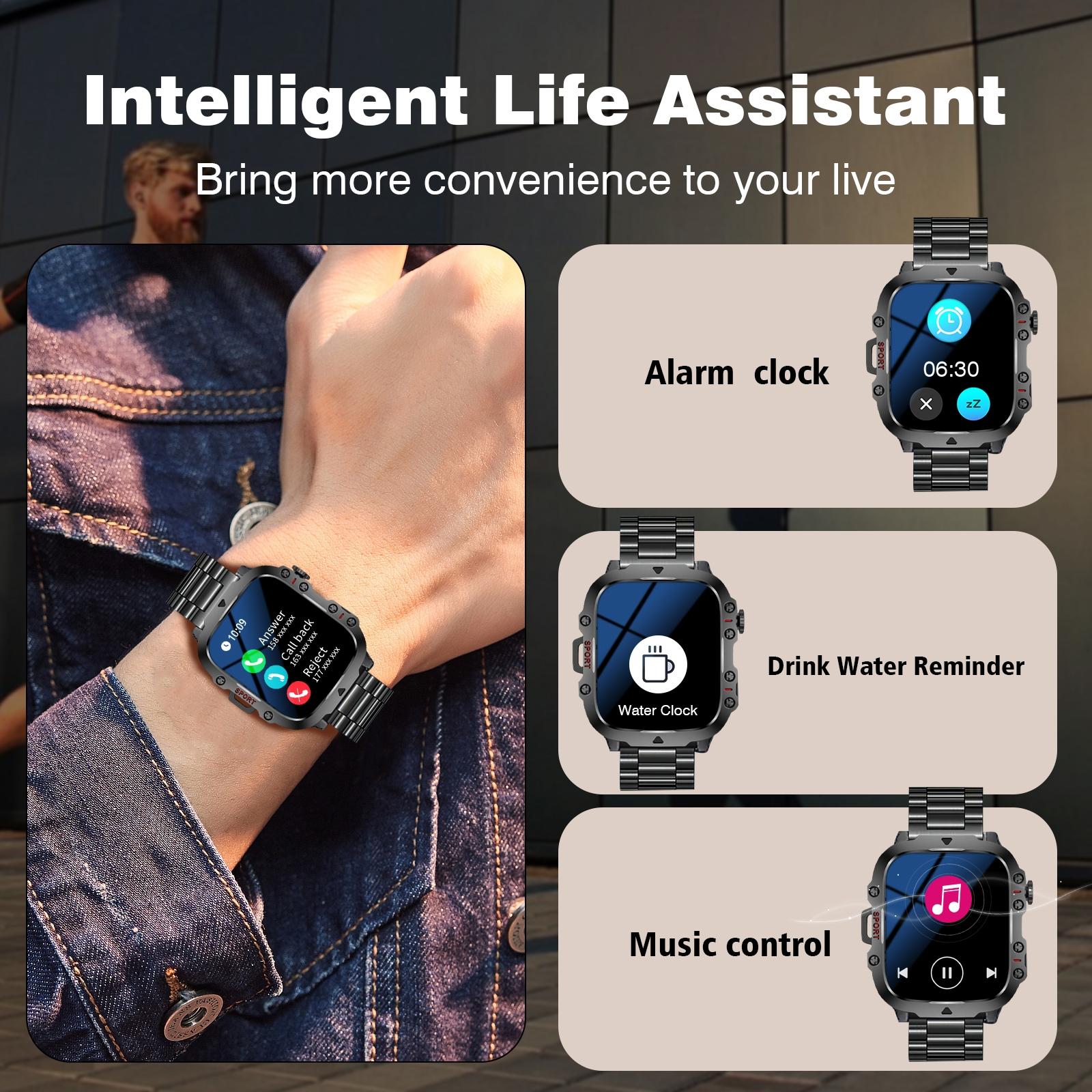 Birthday Gift Smartwatch, Digital Smartwatch - 2026 New Unisex ...