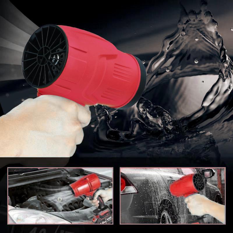 Turbo Jet Blower - Powerful Handheld Cordless Snow and Leaf Blower ...