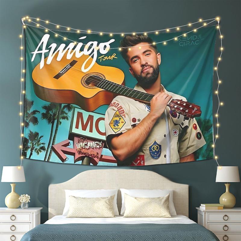 This Kendji Girac poster tapestry is perfect for adding a touch of ...