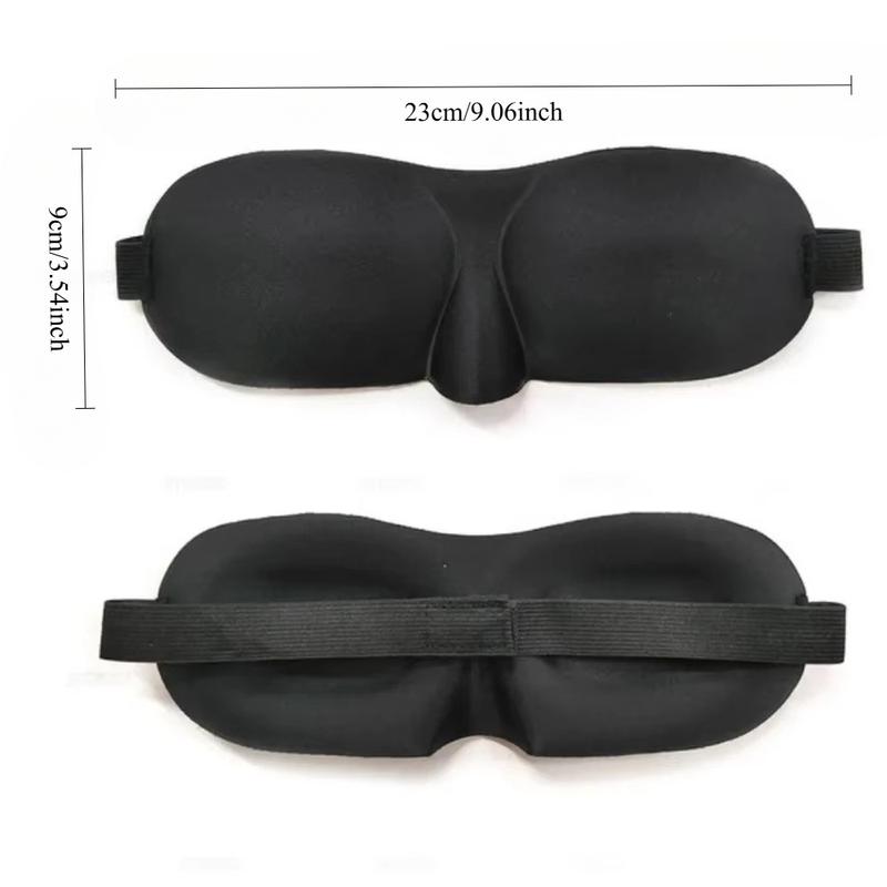 3D Contoured Sleep Mask for Deep Rest, Travel-Friendly & Breathable Eye ...