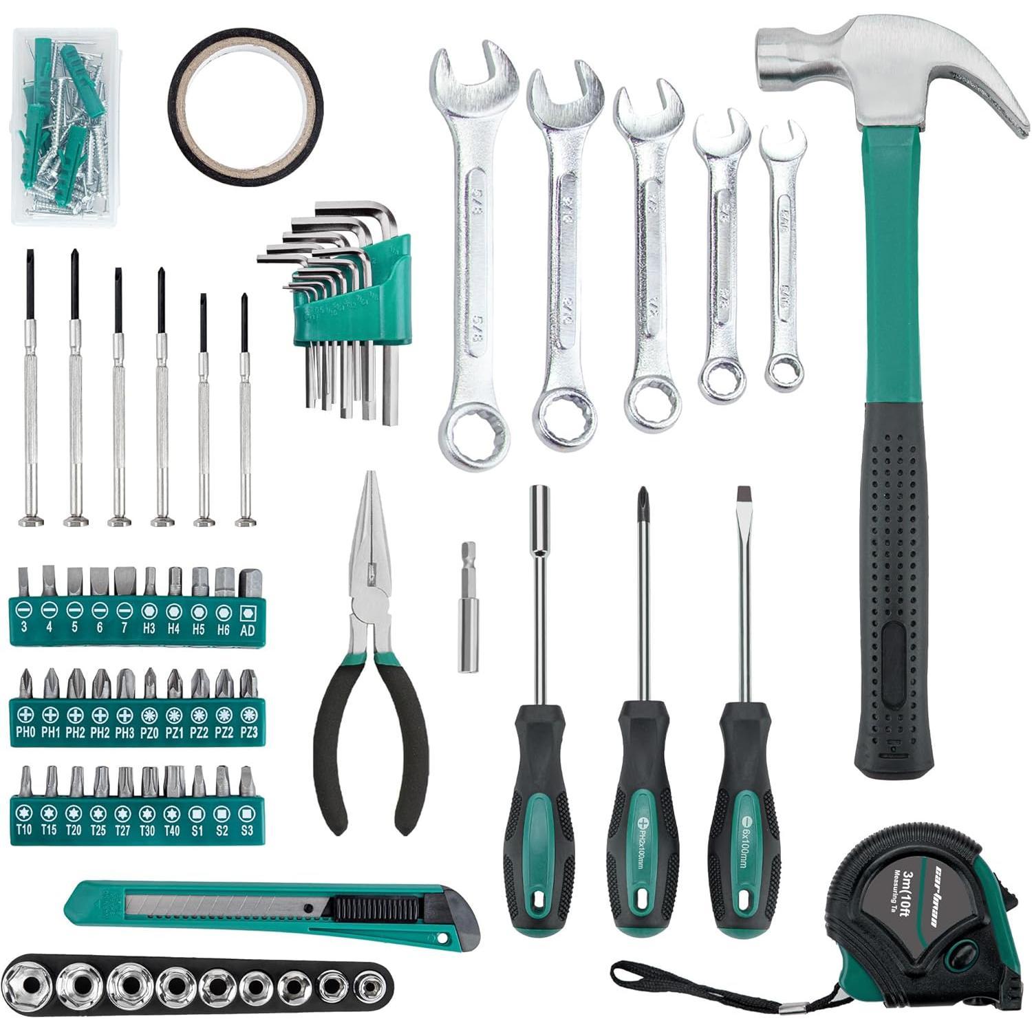 148 count Automotive and Household Tool Set for Enthusiasts and DIY ...