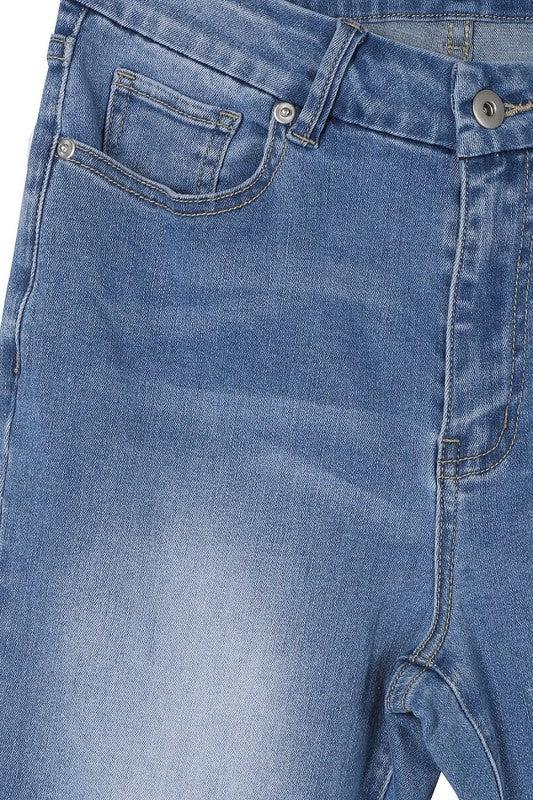 High-Waisted Light Blue Flared Jeans for Women - Stylish Fit - TikTok Shop